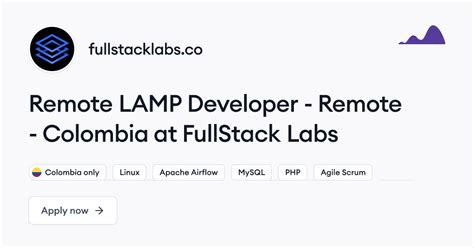 Remote Lamp Developer Remote Colombia Job At Fullstack Labs Himalayas