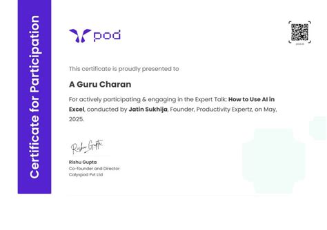Aiinexcel Excelautomation Dataanalytics Upskill Ai Microsoftexcel Calyxpod