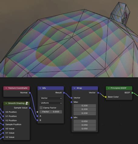 Geometry Nodes How To Reproduce Blender S Smooth Shading Blender Stack Exchange