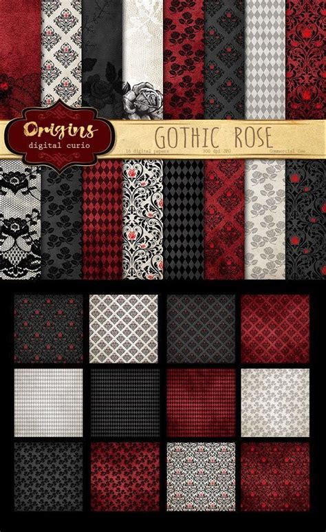 Gothic Rose Backgrounds Dark Beauty For Your Aesthetic Black And Red