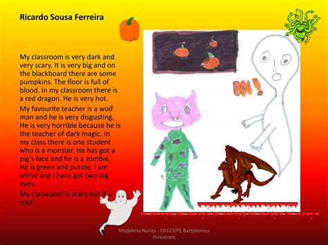 My Horror Ifficclassroom Ppt