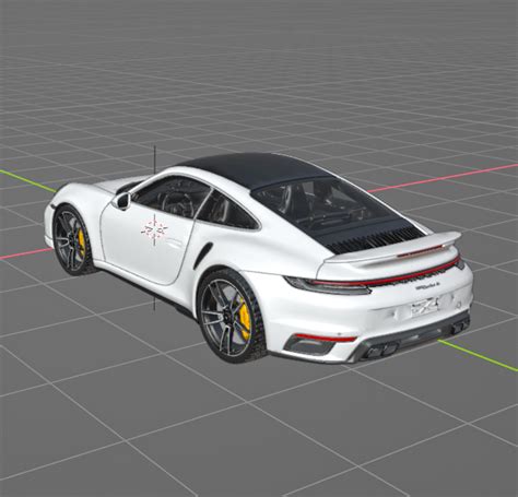 🚗 Porsche 911 Turbo S 2022・ 3d File For 3d Printing・cults
