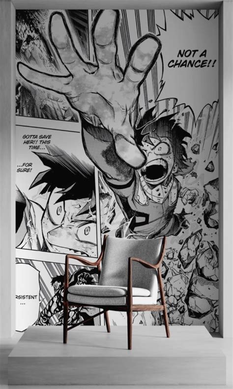 My Hero Academia Izuku Midoriya Wallpaper Peel And Stick Mural