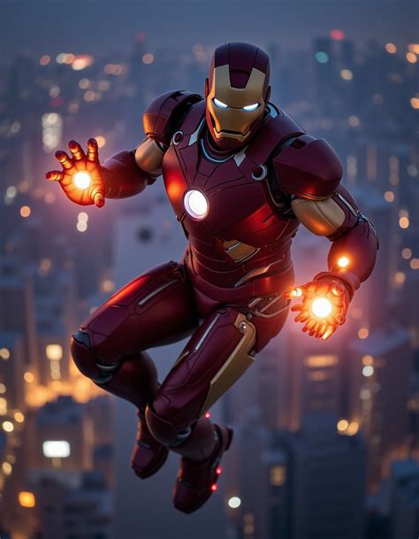 ايرون مان بس لابس قناع 19 Images Behance