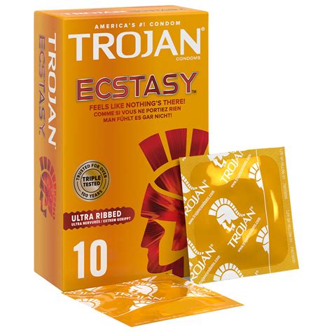 Trojan Ecstasy Ultra Ribbed Condoms Condoms Uk Reviews On Judge Me