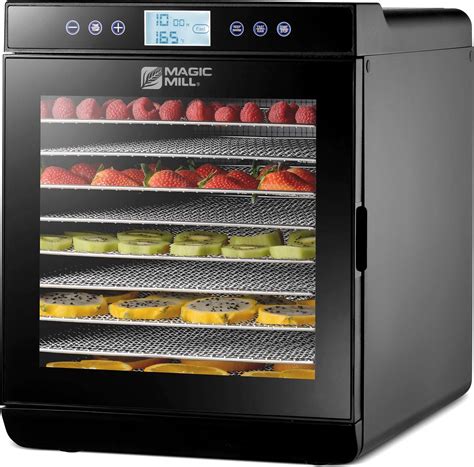 Magic Mill Food Dehydrator Machine 10 Stainless Steel