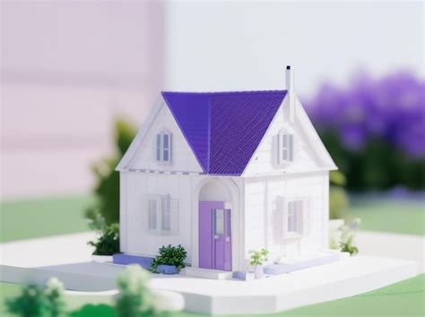 Premium Ai Image Minimalist Dream Home A Portrait Of Simplistic Elegance