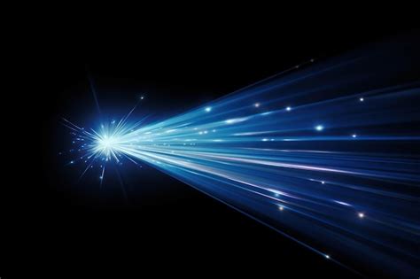 Crystal Refraction Ray Effect Premium Ai Generated Image