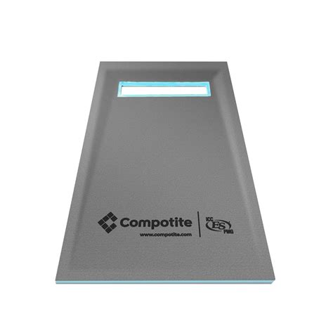Compotite Cementitious Shower Pan Compotite