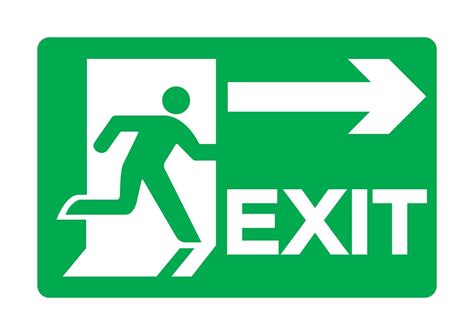 Fire Exit Sign Board Price At Jake Town Blog