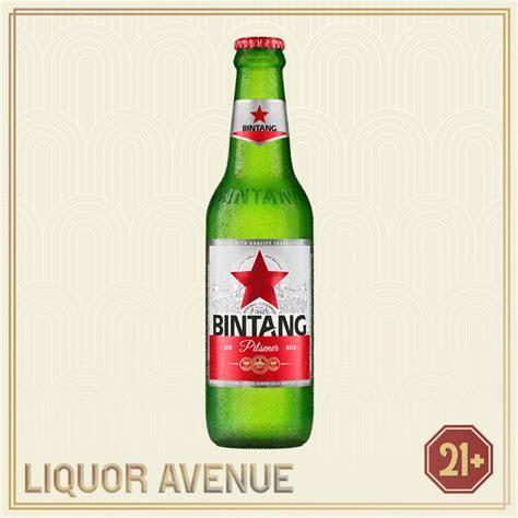 Jual Bintang Pilsener Beer Pint Bir Botol 330ml Shopee Indonesia