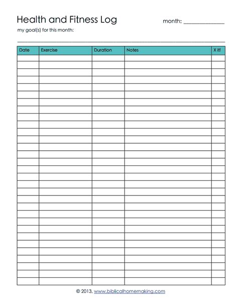 Heart Failure Printable Daily Weight Log Chf Printable Word Searches