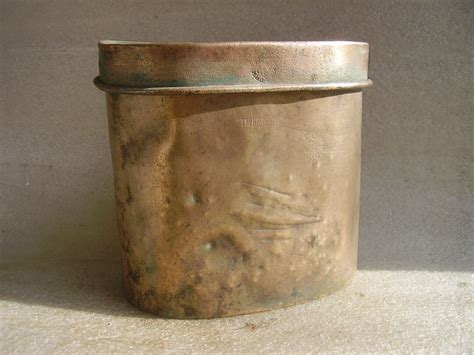 Wwi Imperial Russian Army Brass Mess Tin 1910 Rare Model Etsy