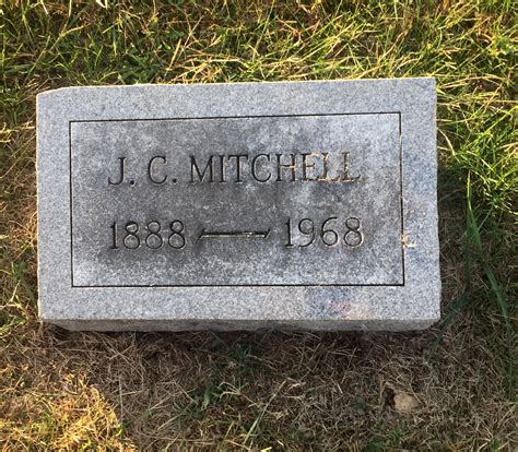 J C Mitchell 1888 1968 Find A Grave Memorial