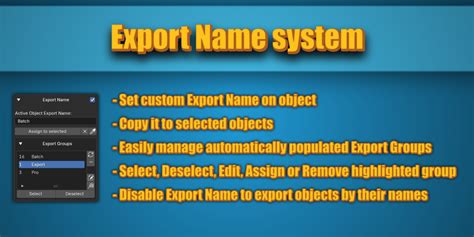 Batch Export Pro Superhive Formerly Blender Market