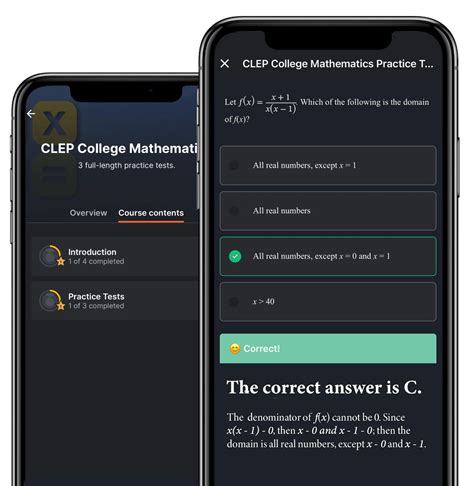 Clep College Mathematics Practice Test Exam Prep Online