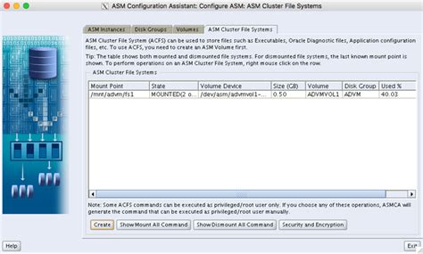 acfs para banco de dados e flex asm parte ii oracle brasil