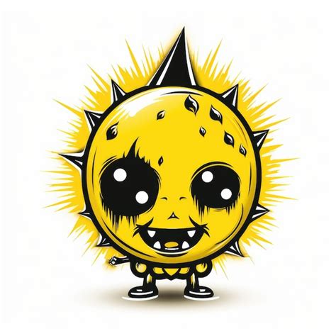 premium ai image lemon riot a zesty punk ode to blink s inspiration