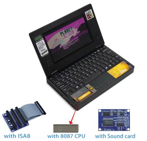 past meets present in this 200 mini laptop with a intel 8088 chip and 640kb of memory liliputing