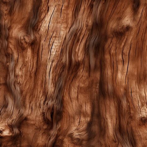 Premium Ai Image Tree Bark Tileable Borderless Texture Pattern