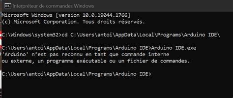 ide starts unexpectedly sketch is not set as workspace root menu