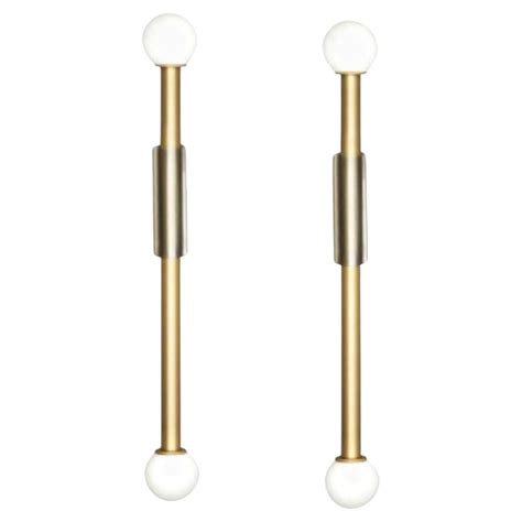 Brass Pole Sconce For Sale At 1stdibs