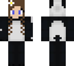 Panda Girl Minecraft Skins