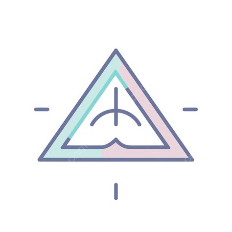 Triangle Outline Symbol