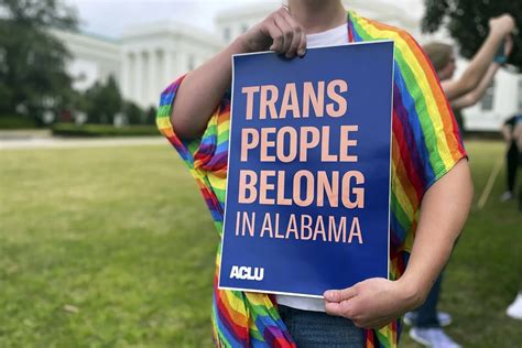 Alabamas Latest Legislative Move A Binary Definition Of Sex Sparks Controversy The Pink Times