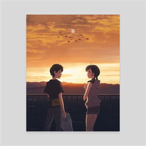 Weathering With You An Art Canvas By Adunis 話 Inprnt