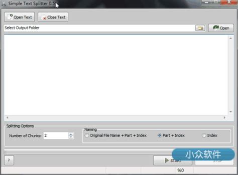 simple text splitter 文本分割小工具 小众软件