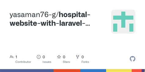GitHub Yasaman G Hospital Website With Laravel Angular