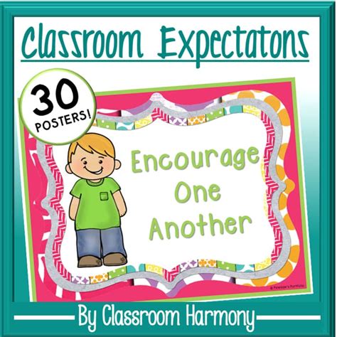 Classroom Expectations Posters Classroom Management Behavioral System