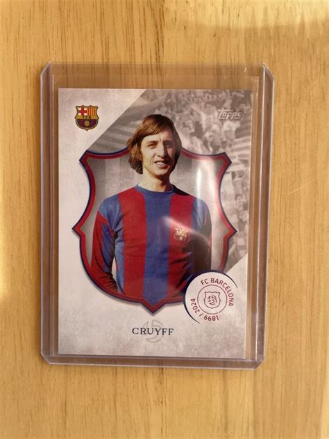 Topps Johan Cruyff Fc Barcelona Kaufen Auf Ricardo