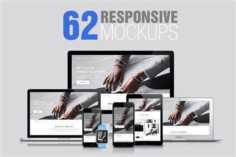 Best Responsive Website App Mockup Templates Design Shack