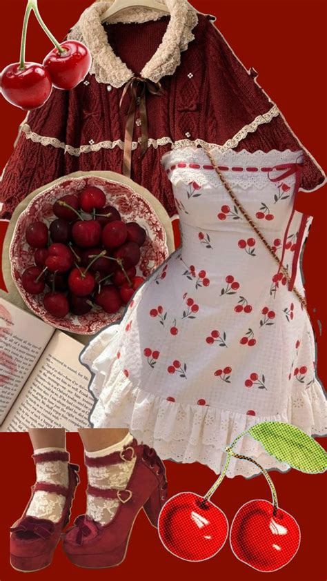 Cherry Love Cherry Inspired Outfit Cherry Outfit Strawberry Outfit