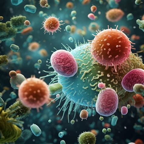 Premium Ai Image Probiotics Background