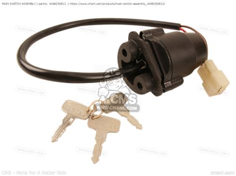 Main Switch Assembly For Yamaha Order At Cmsnl