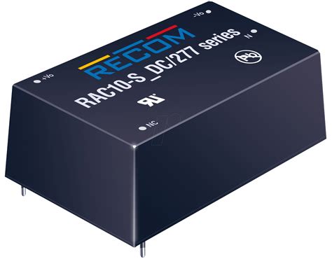RAC10-12SC277: AC - DC-Converter, 12 V, 840 mA at reichelt elektronik