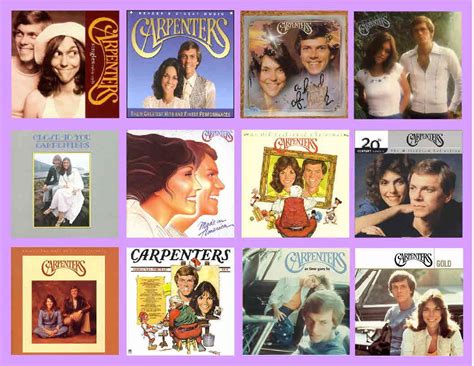 Carpenters Album Covers Magnets 12 Glossy Etsy
