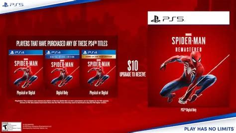 سوني تعلن عن توفر لعبة Marvel Spider Man Remastered بنسخة مستقلة على