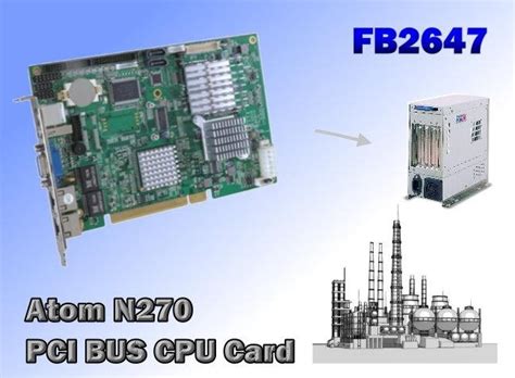 Intel Atom N 270 16g Low Power Cpu Card Fb2647 Fabiatech Taiwan