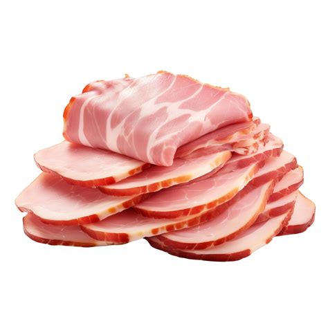 Ai Generated Ham Slice Clip Art 40217788 Png