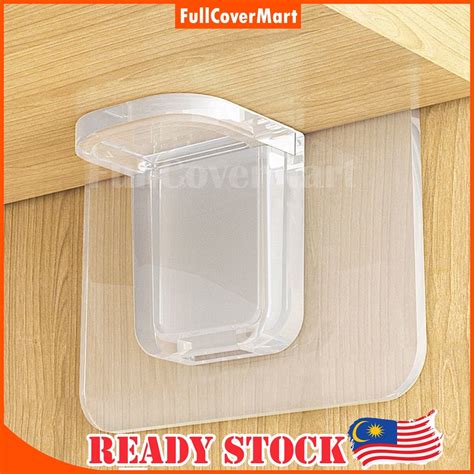 Hm52 Hooks Clapboard Sticky Hook Holder Punch Free Layered Partition Bracket Paste Adhesive