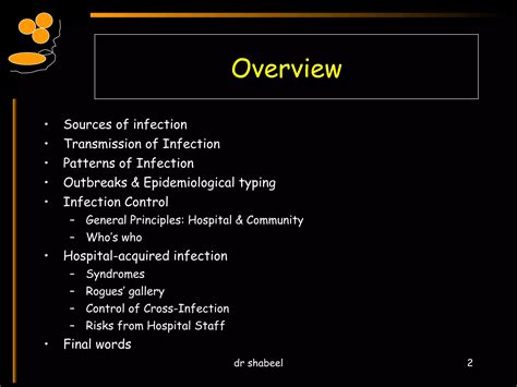 Prevention Of Infection Ppt