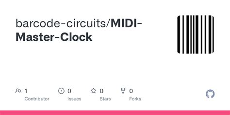 Midi Master Clocko At Main · Barcode Circuitsmidi