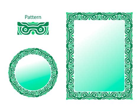 Premium Vector Vector Pattern For Creative Frame For Document Or