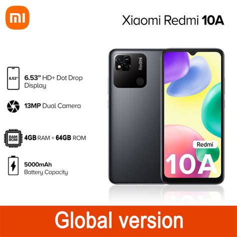 Original Xiaomi Redmi A Gb Ram Gb Rom Hd Dot Drop Display Mp Dual Camera Mah