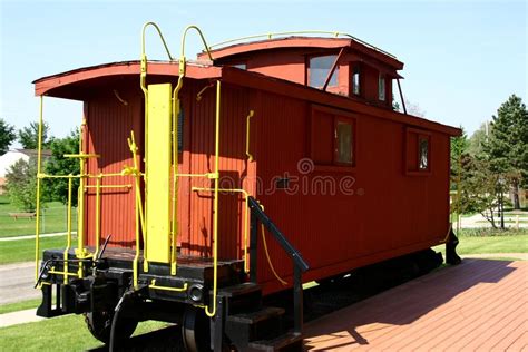Caboose Stock Image Image Of Station Blue Railroad Travel 834579
