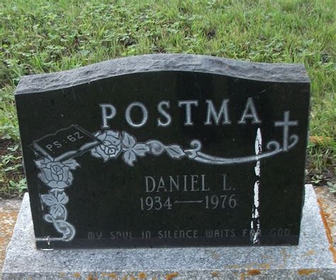 Daniël Lubbert “daan” Postma 1934 1976 Find A Grave Memorial